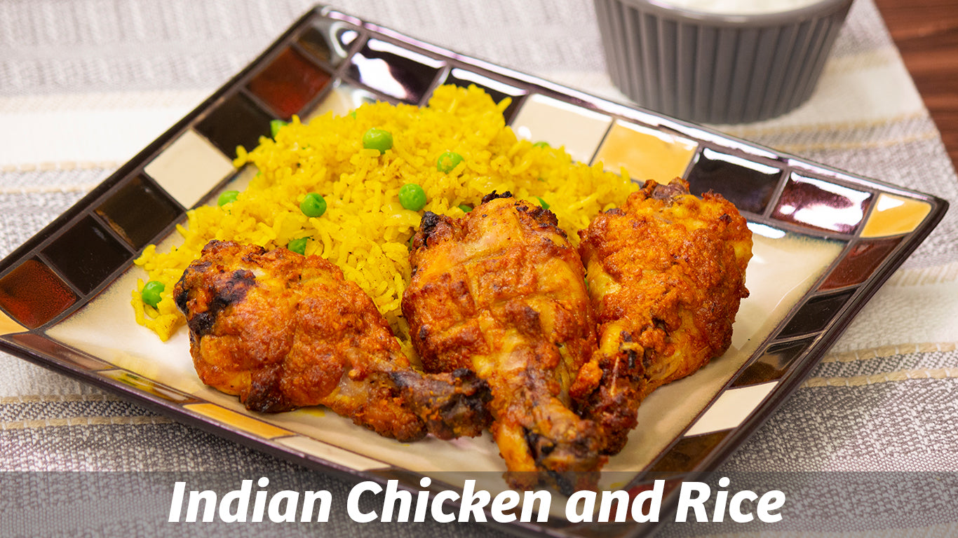 Cooking with Cass: Indian Chicken with Rice – Midamar Halal