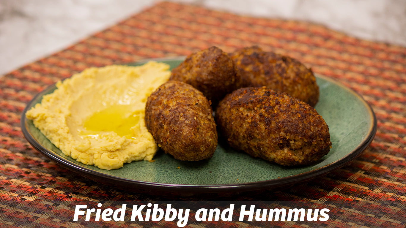 Fried Kibby and Hummus by Cooking with Cass – Midamar Halal
